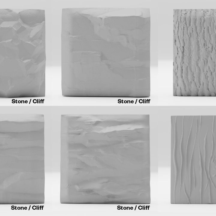 3D Printable Texture Stamps by STL Loot Factory